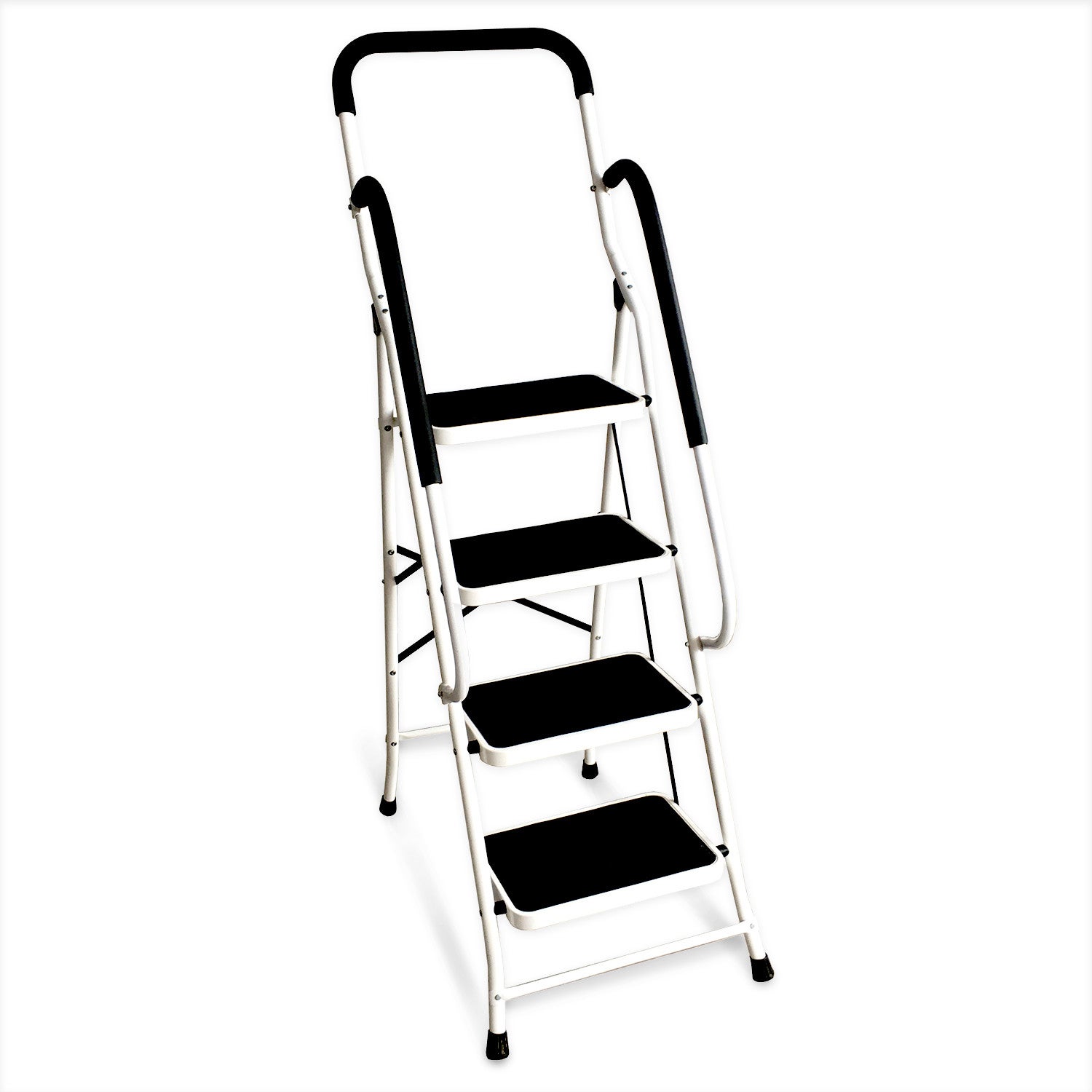 Escabeau avec main courante BM TOOLS BMT-ESC-4-MC, 4 marches - Échelle ...