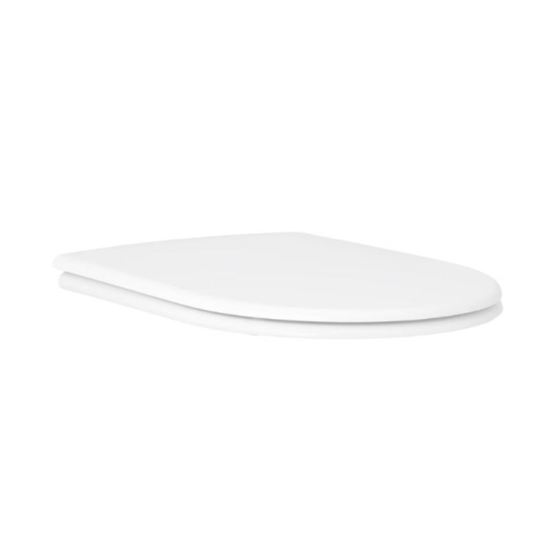 Essence abattant WC avec fermeture SoftClose frein de chute, blanc ...