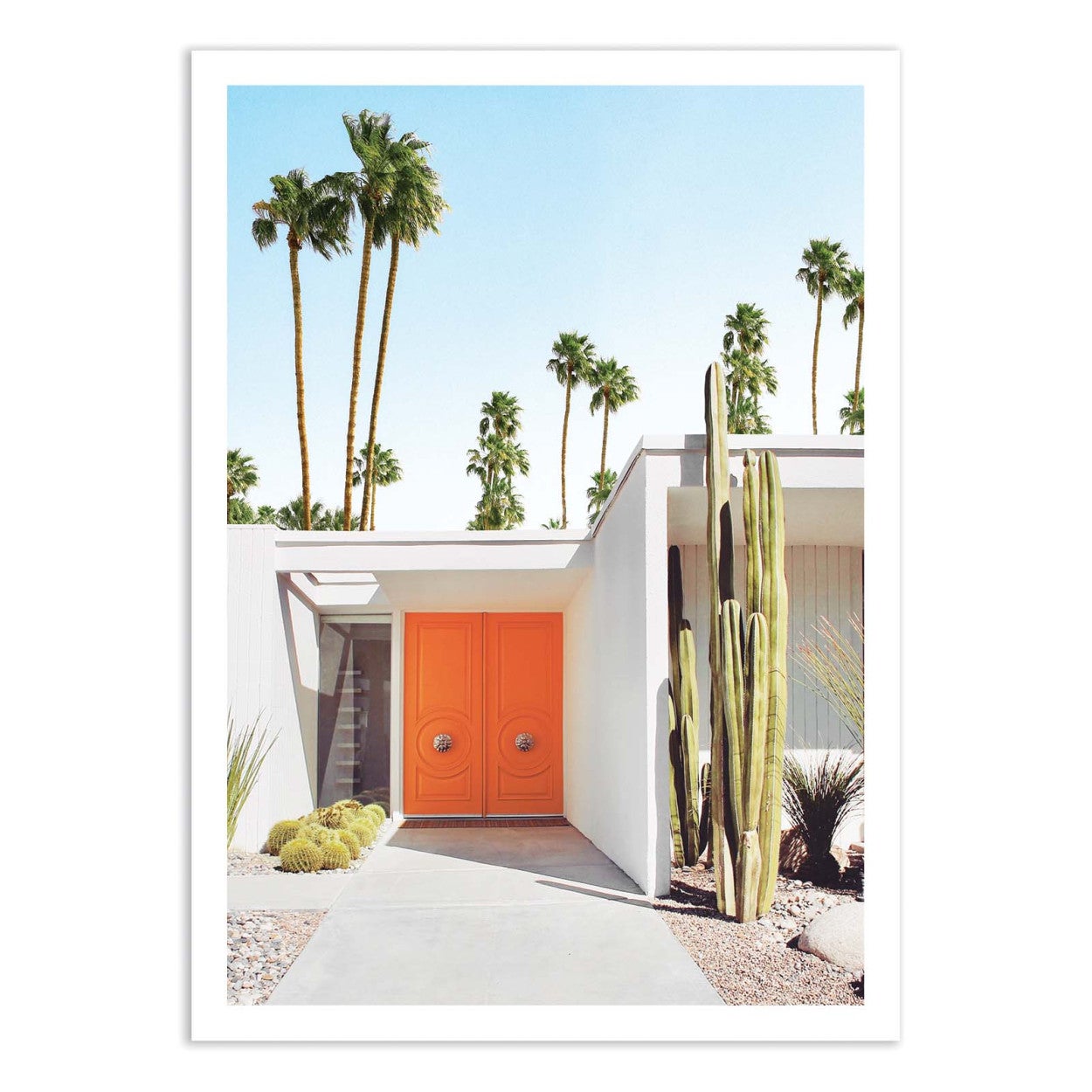 Affiche d’art 30 x 40 cm - Palm springs California - Gal Design | Leroy ...