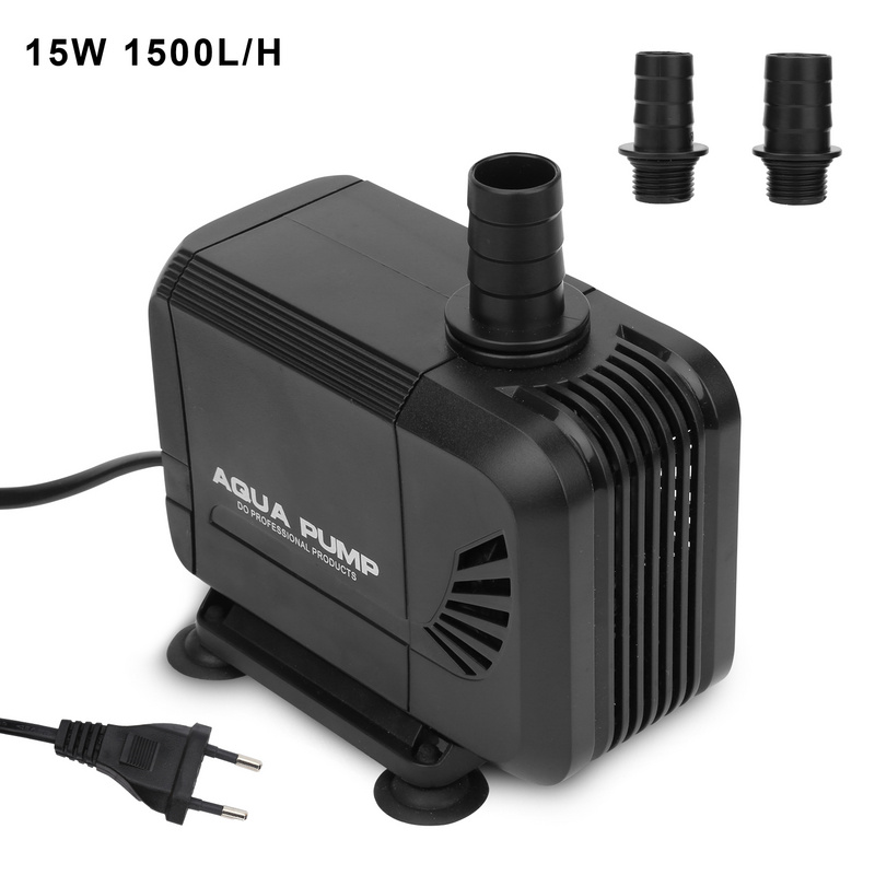 Pompe de fontaine 15W 1500/h, pompe de bassin, pompe de fontaine, pompe ...