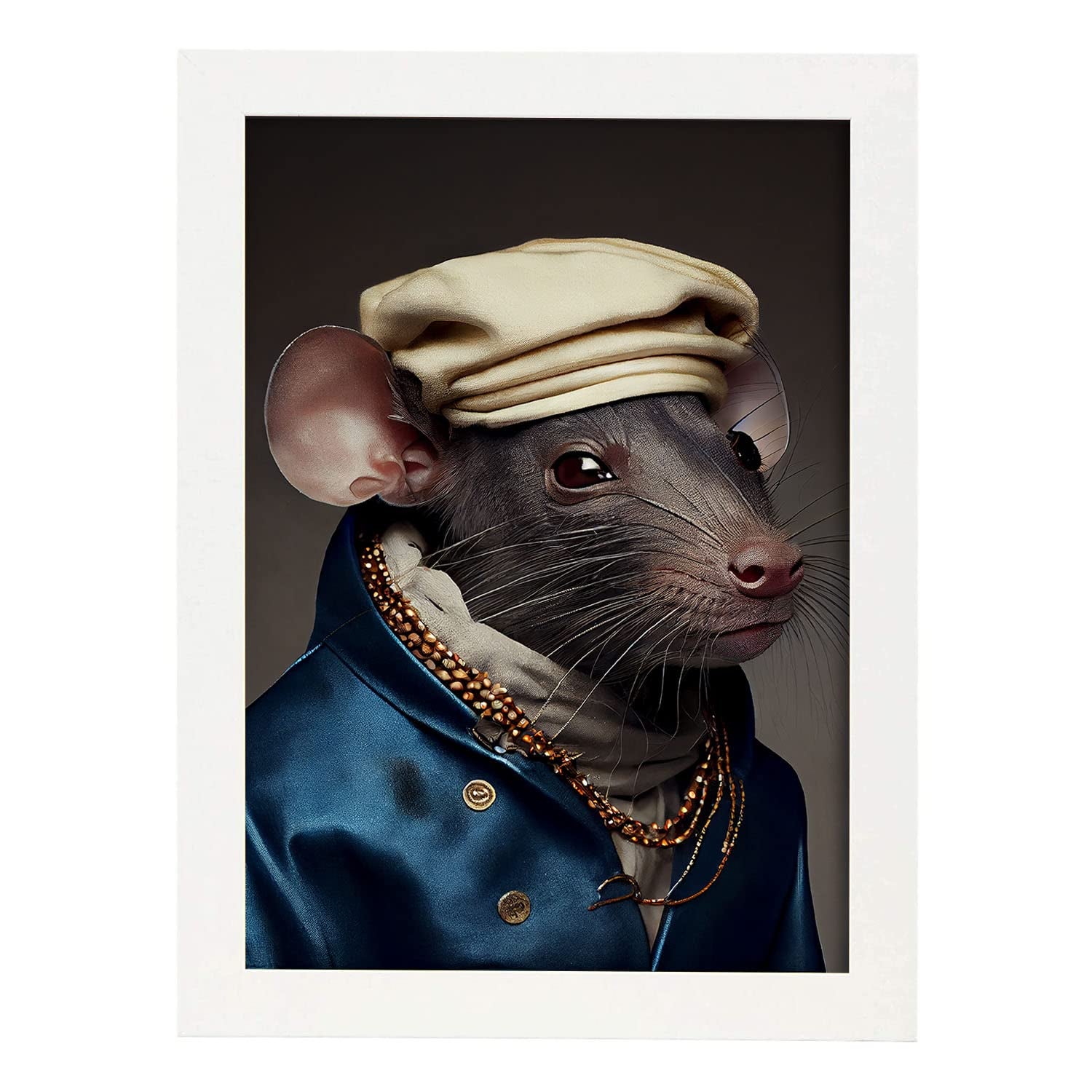 Nacnic Poster De Rata En Estilo De Fotografía A Todo Color Divertidas ...