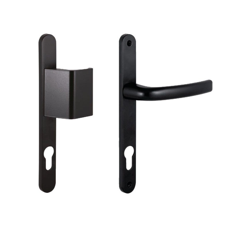 Ensemble sur plaques + béquille C7 EA70 NR RAL 9005 SOFI 5112210005 ...