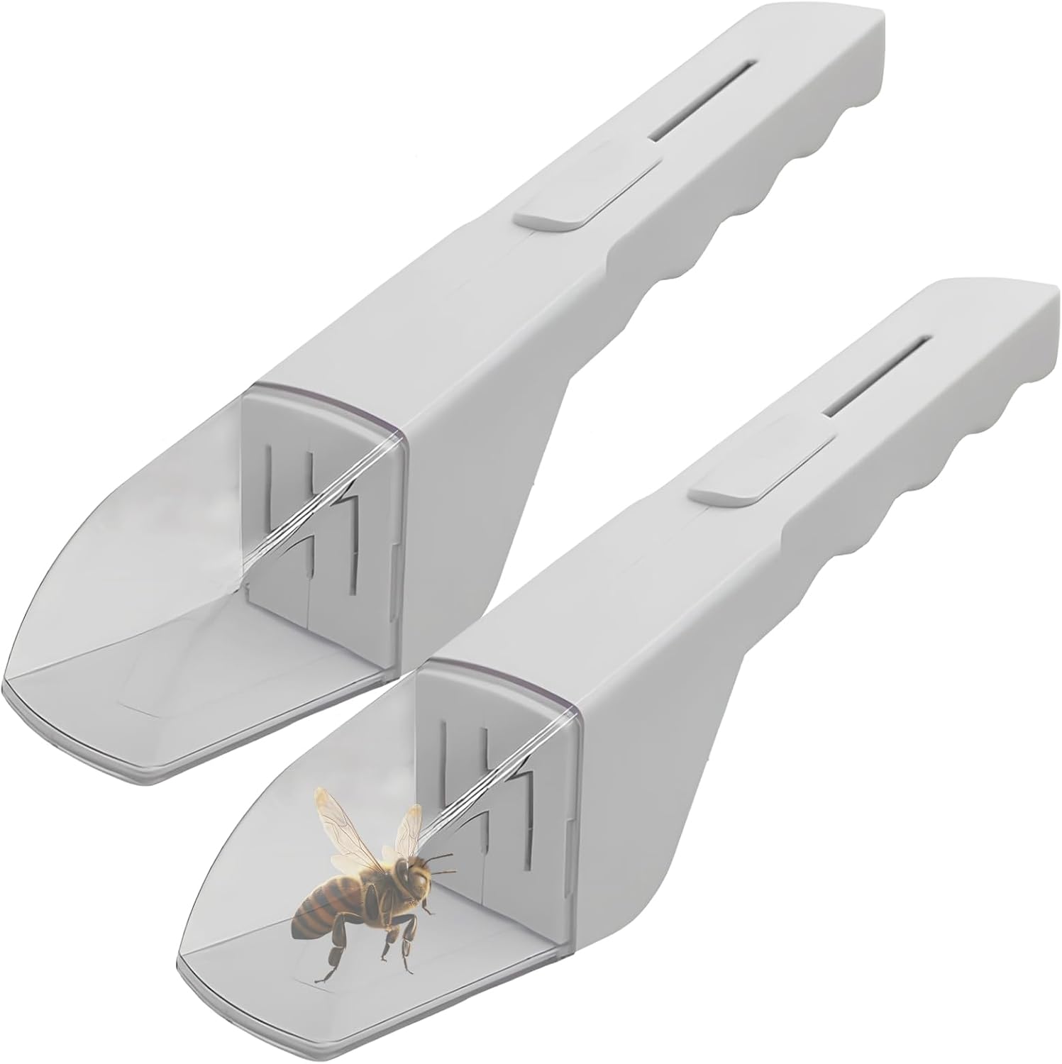 2 Attrape-Araignées Transparent, Outil de Ramassage Ins-ect Extra-Long ...