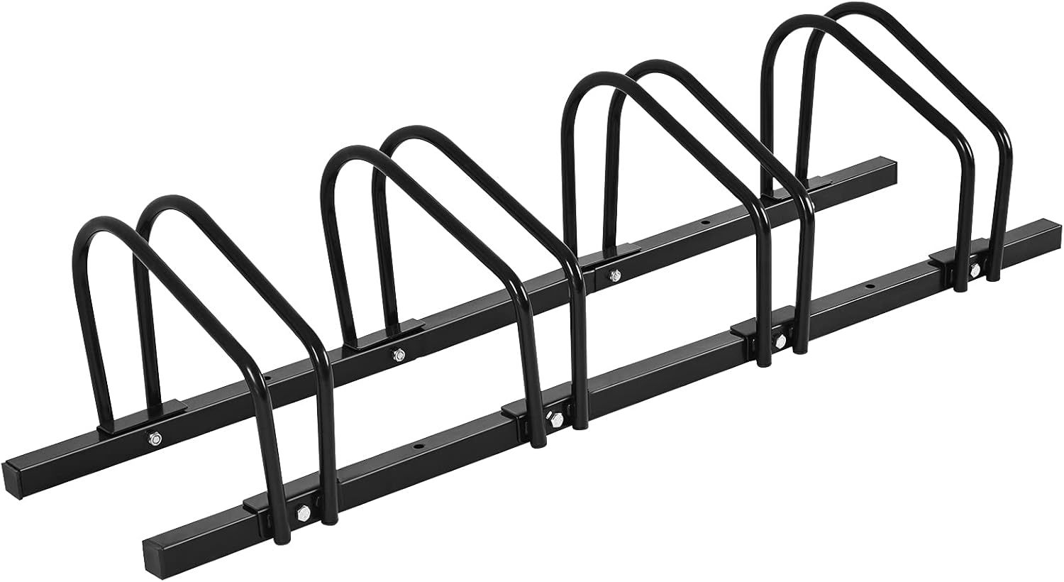 Râtelier 4 Vélos en Acier, Support Vélo Sol Porte-Vélo Mural, pour ...