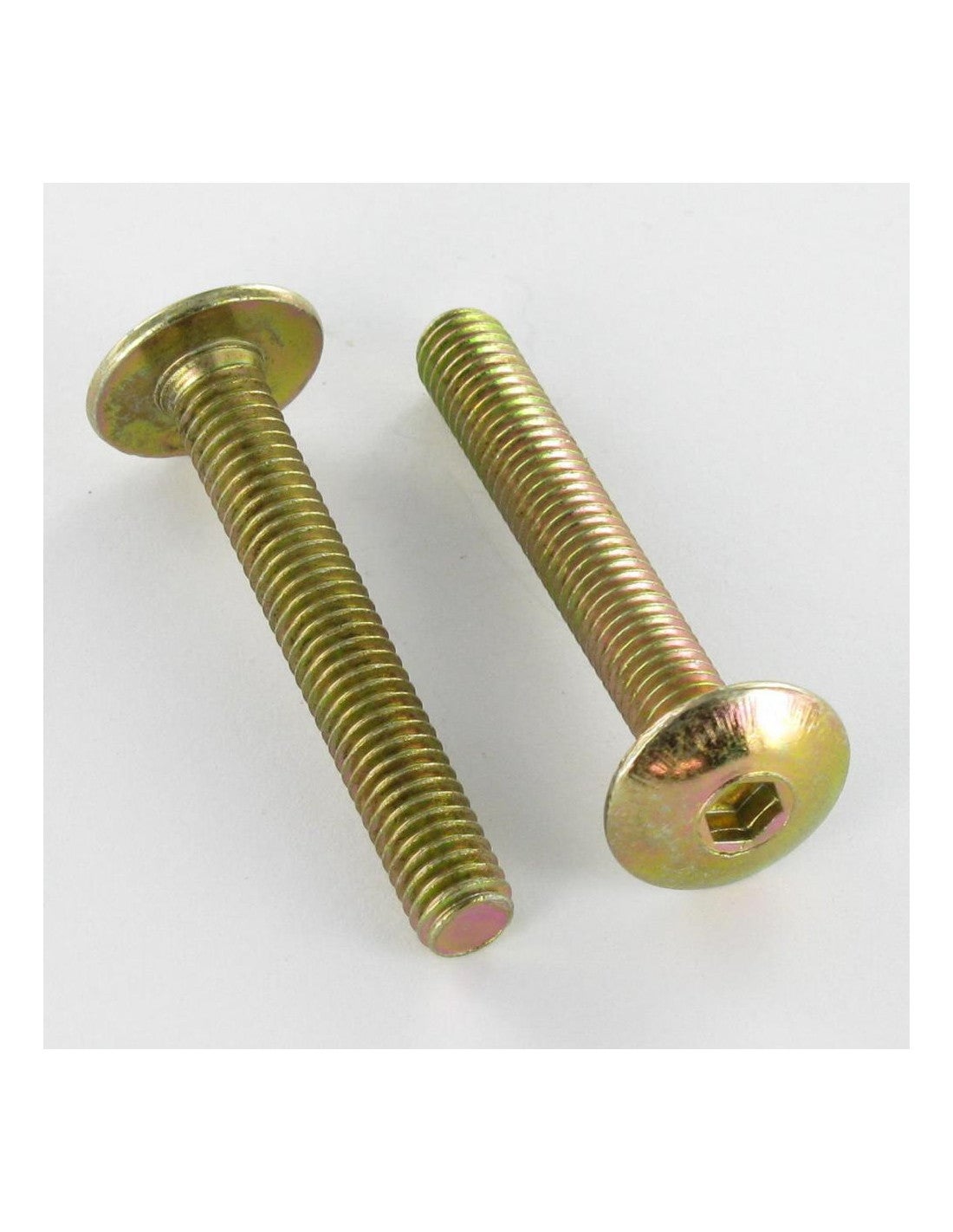 Vis Poelier tête ronde large Tête ronde large M8X50 Clé de 5 HC5 ...