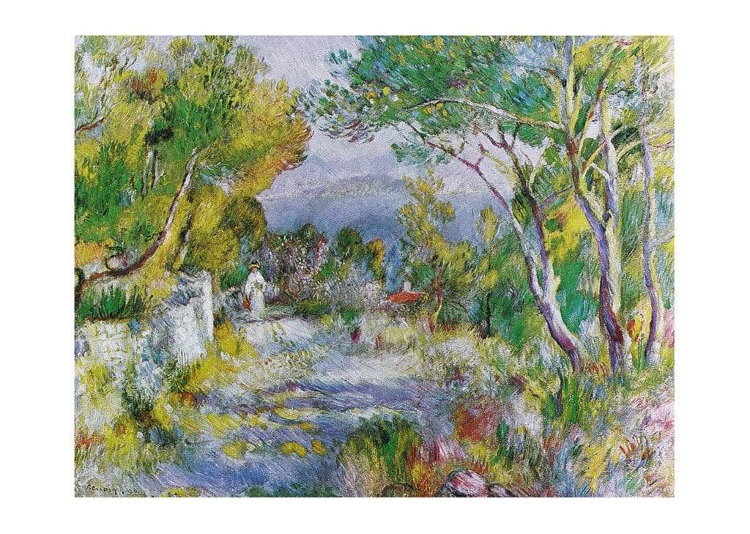 Affiche Art Auguste Renoir - L'Estaque. 1882 70x50cm | Leroy Merlin