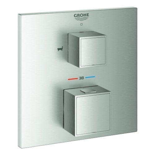 Mezclador termostático Grohtherm Cube de Grohe para Rapido SmartBox ...