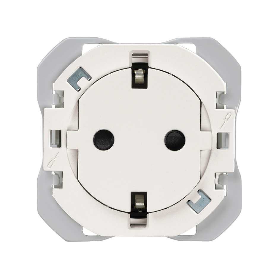 Ledkia - Base Enchufe Clean Schuko SIMON 270 20000434, Blanco, PC PC ...