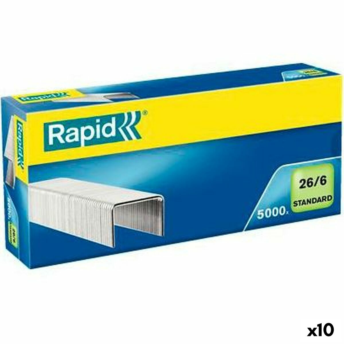 Grapas Rapid 5000 Piezas 26/6 (10 Unidades) | Leroy Merlin