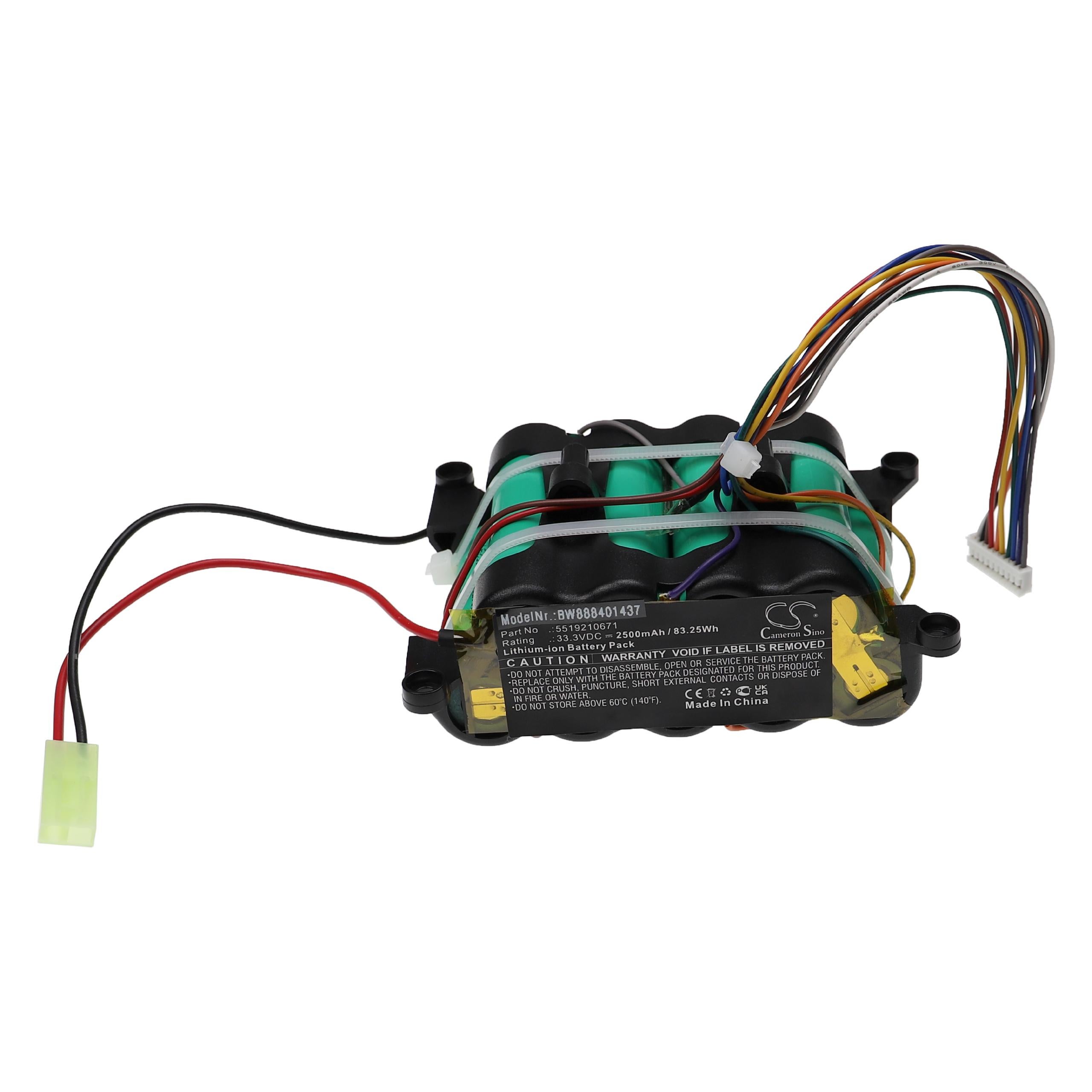 Vhbw Batería recargable compatible con DeLonghi Colombina XLR 32LMD.W ...