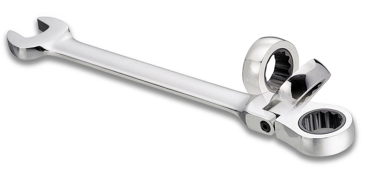CLE MIXTE FLEXIBLE A OEIL A CLIQUET de Clé de 15 mm | Leroy Merlin