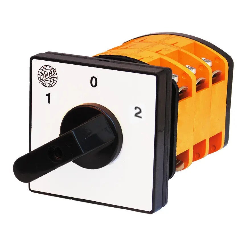 Interruptor de grupo 1-0-2, I-0-II, 1/0/2, ON/OFF/ZAP 100A 3 polos ...