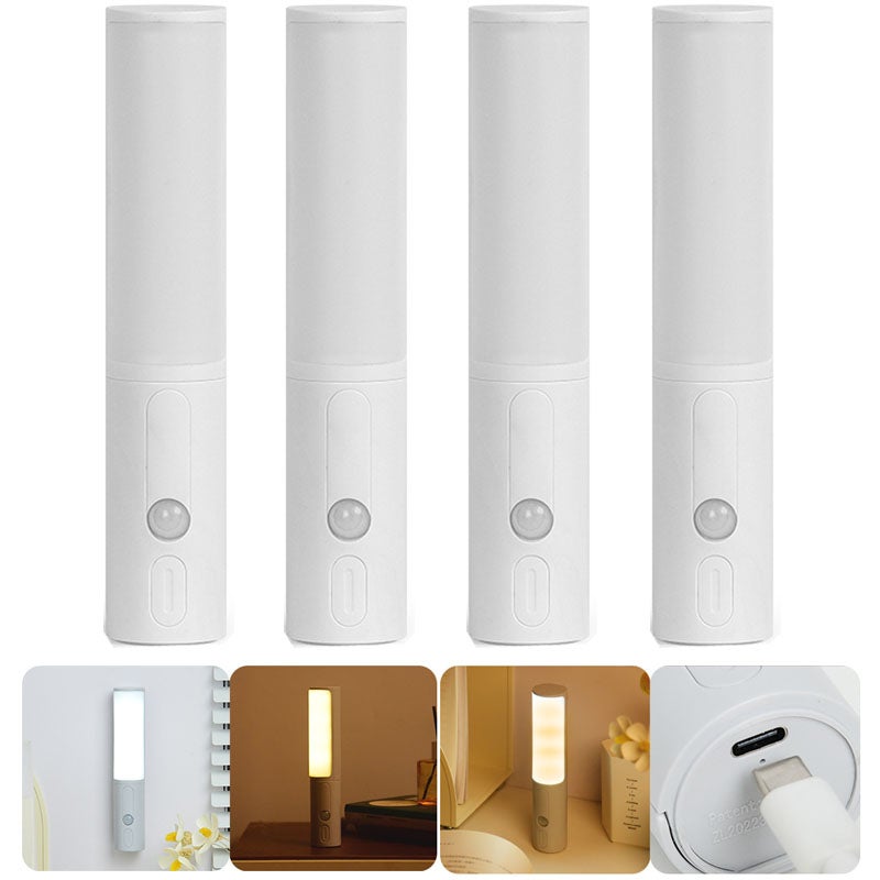 Veilleuse Rechargeable avec capteur de mouvement, lampe murale LED à ...