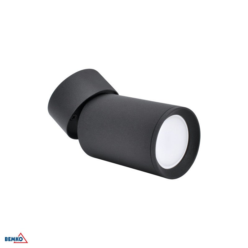 Spot GU10 Ajustable Noir - Montage en Surface - IP20 - 120x60x60mm ...