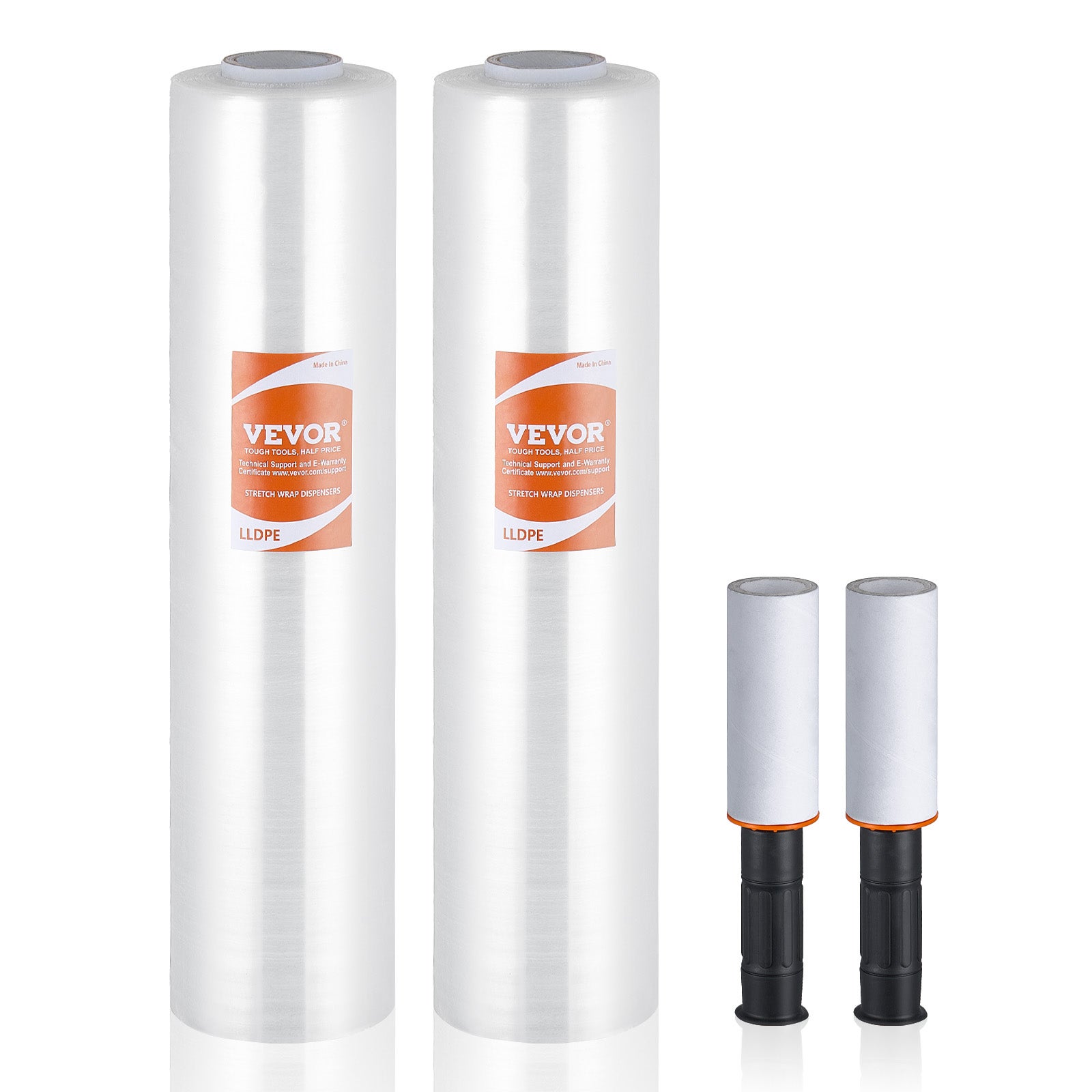 Film étirable,VEVOR 38,1 cm x 305 m,rouleaux de film transparent ...