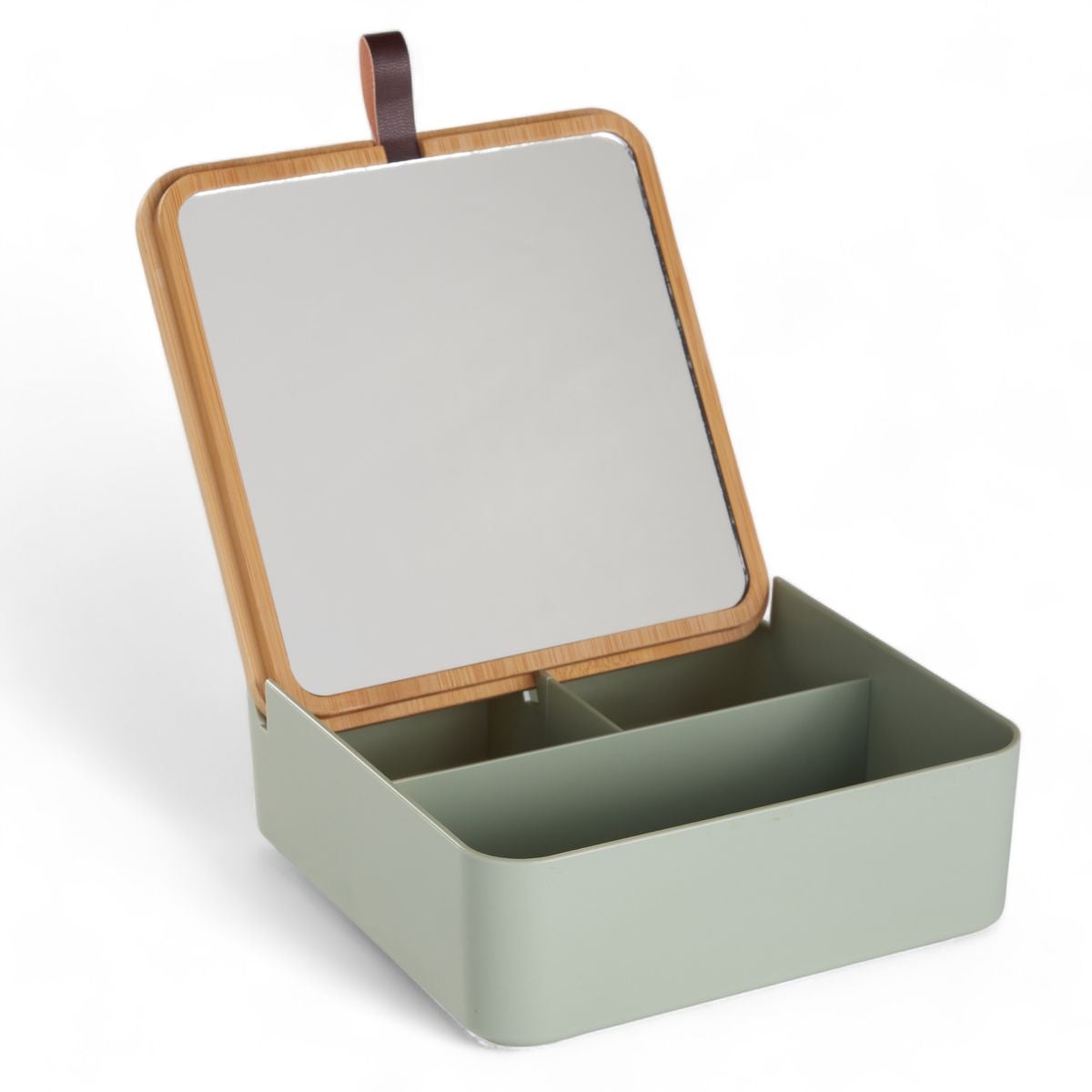 Boîte de rangement rectangulaire avec miroir BATHROOM | Leroy Merlin