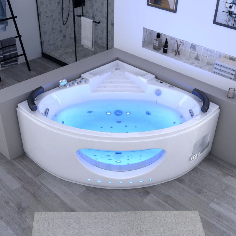 Baignoire balnéo Lisbonne 34 jets Whirlpool | Leroy Merlin