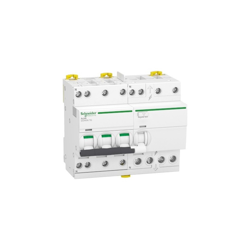 Disjoncteur différentiel 32A - iDD40N Acti9 - 10kA - courbe C - 3P+N - 30mA - Type AC | Leroy Merlin