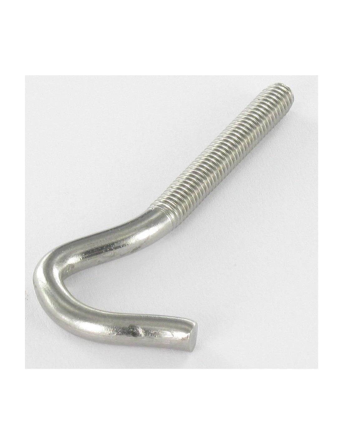 Crochet LOQUET SECURITE PISCINE M5X55 Inox A2-100 pièces | Leroy Merlin