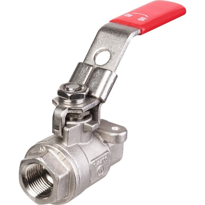 Vanne inox monobloc PN 55 - F 1'1/4 - Sferaco | Bricoman