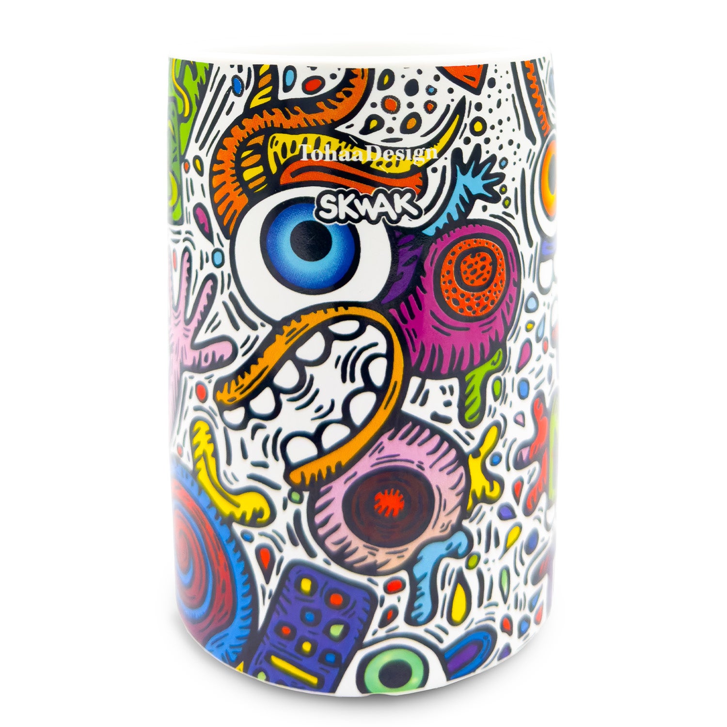Porte-brosse à dents Crazy Maniac - Skwak x Tohaa Design | Leroy Merlin