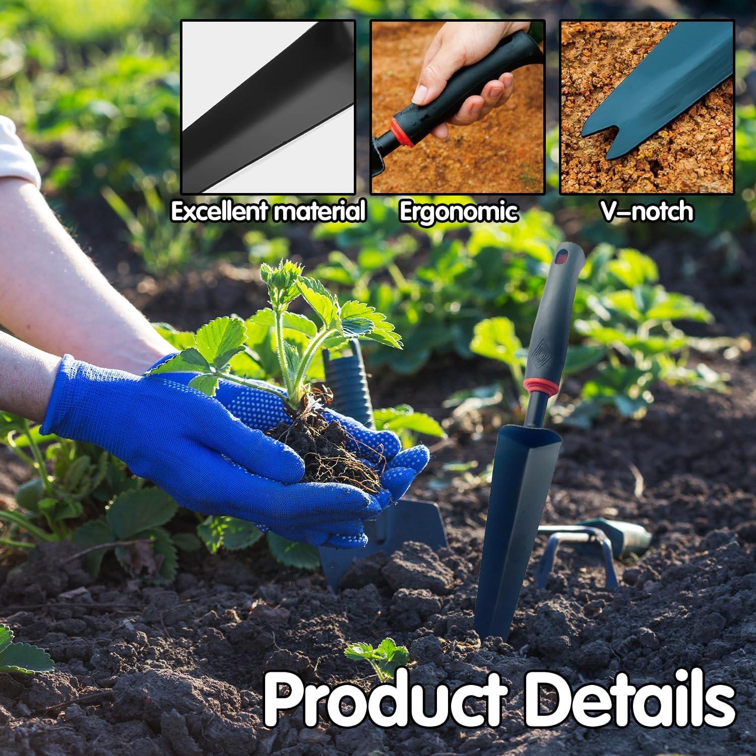 1 herramienta de desmalezado, deshierba manual de jardinería ...