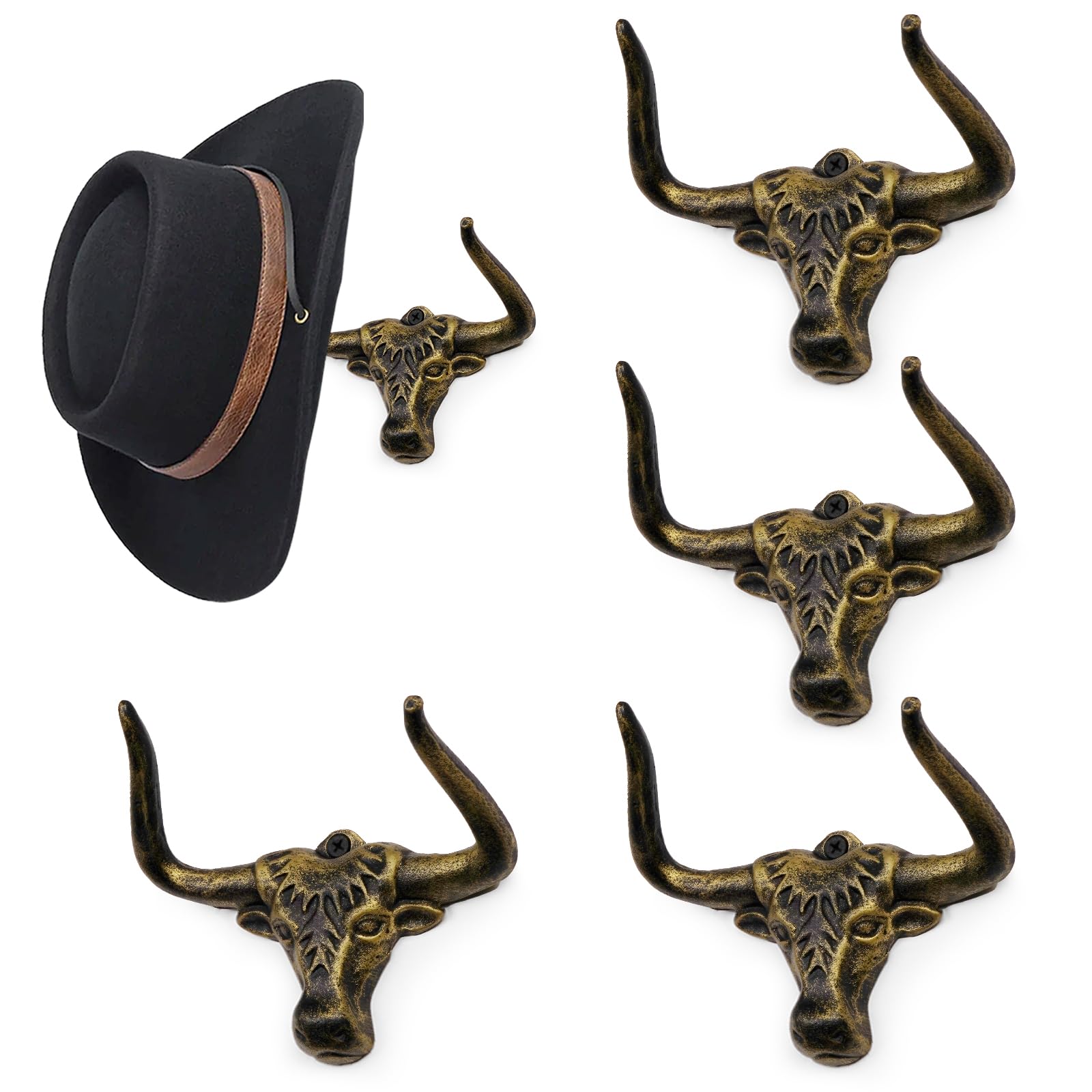 Support pour chapeaux western, métal, placard | Leroy Merlin