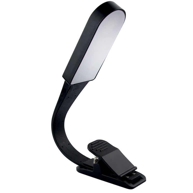 Lampe à pince rechargeable à intensité variable, lampe de chevet ...