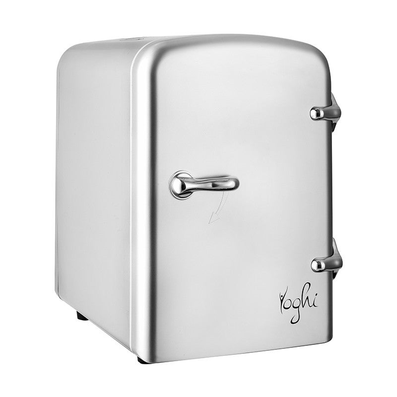 Mini Réfrigérateur 4l Froid Et Chaud Nanofridge Gris Yoghi | Leroy Merlin