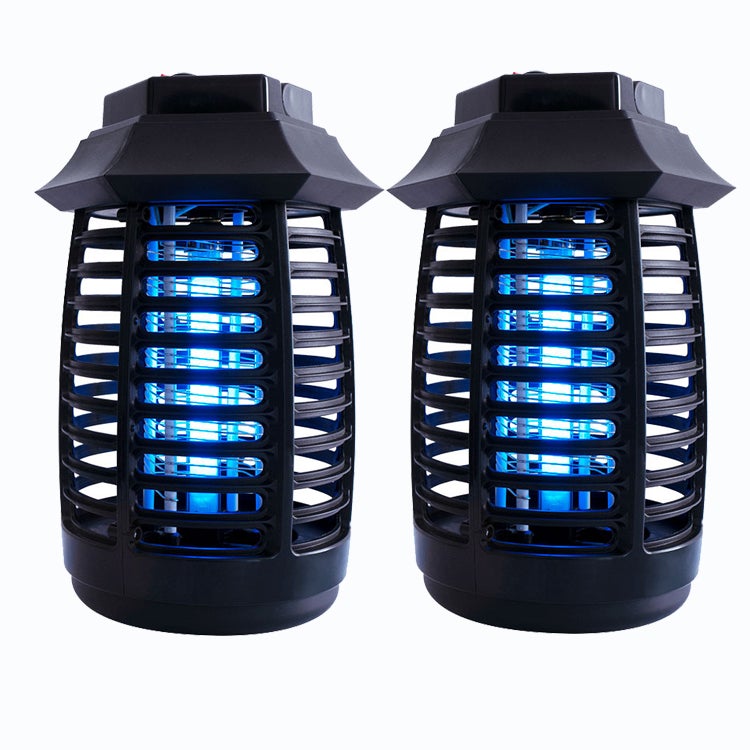 Zapper électrique extérieur de moustique de 2 pièces, pièges à mouches ...
