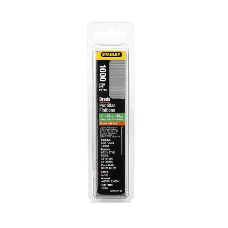 Boîte de 1000 clous 15mm type J STANLEY 1 SWK BN0625T | Bricoman