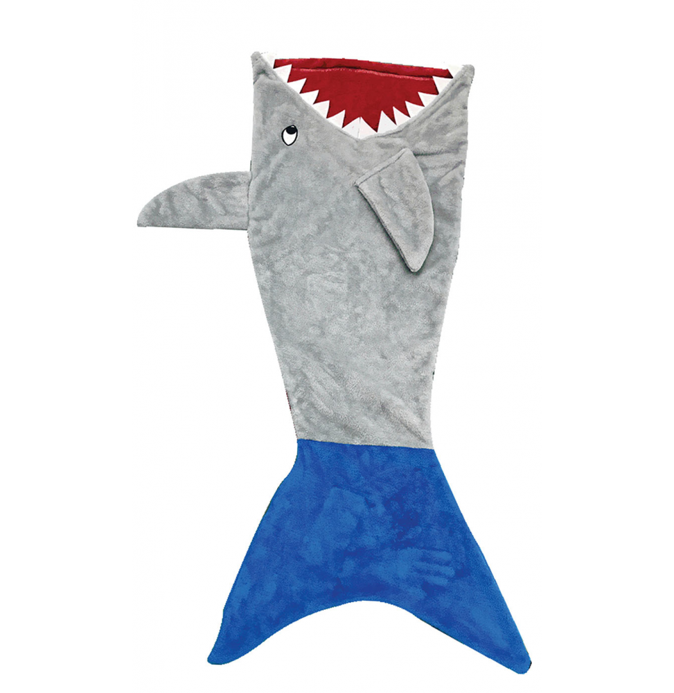 Plaid requin fun pour enfant - 132 x 56 cm | Leroy Merlin
