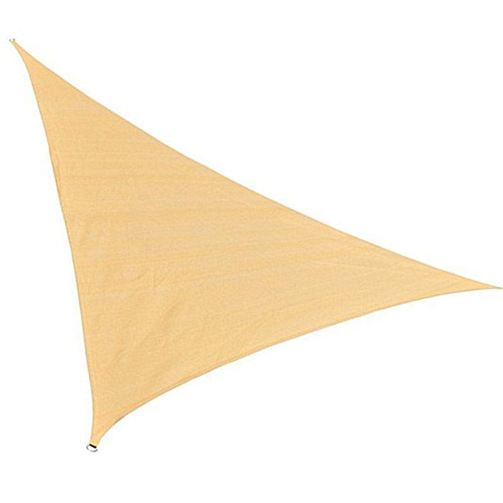 Toldo de vela para exteriores con forma de triángulo, para patio y ...