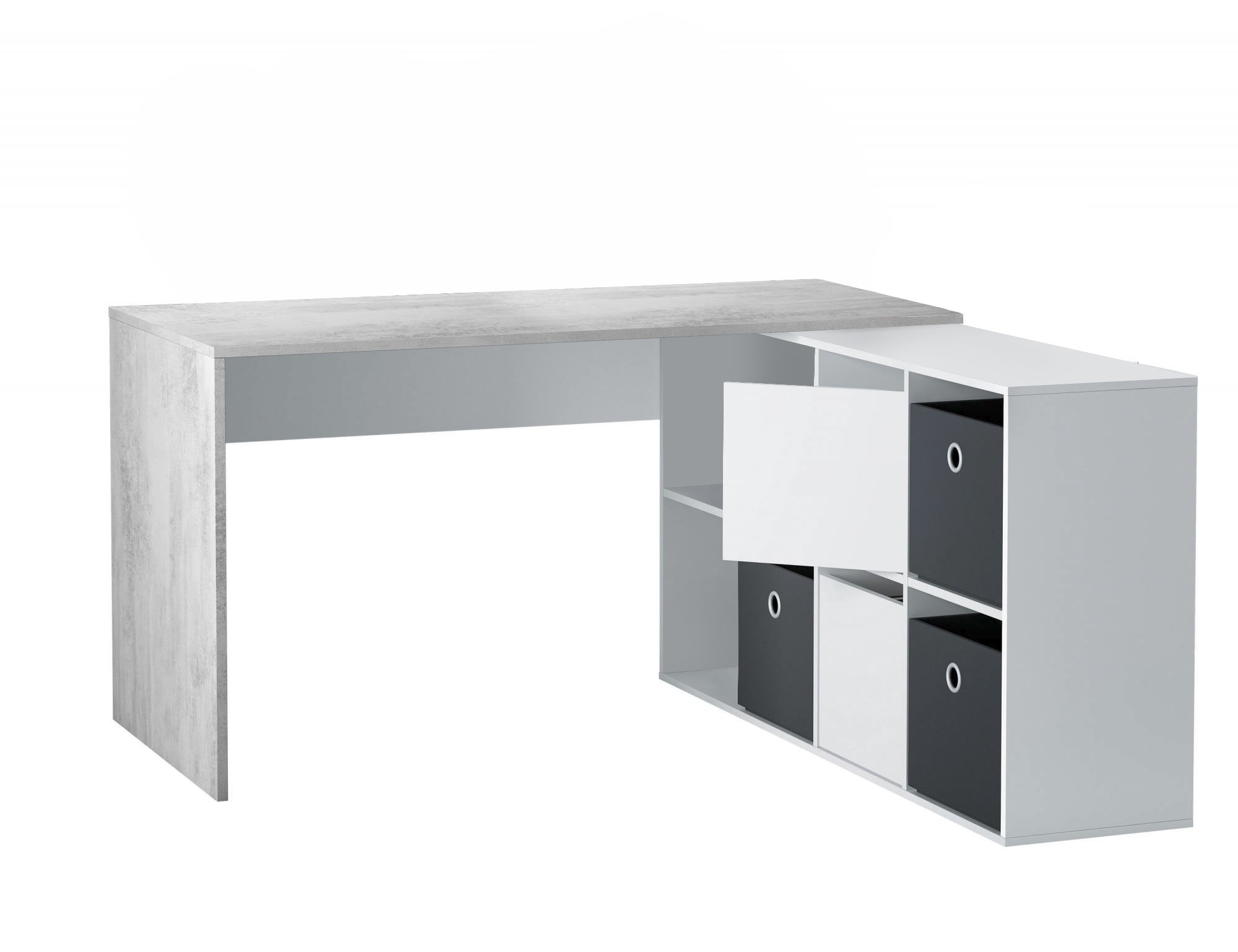 Bureau Abby, Bureau multi-positions réversible multifonction, Table d ...