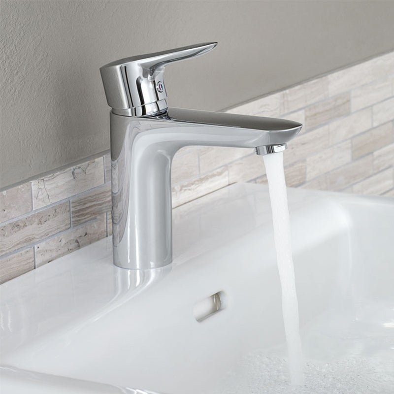 KLUDI OBJEKTA Mezclador monomando de lavabo, altura de caño 100 mm, con ...