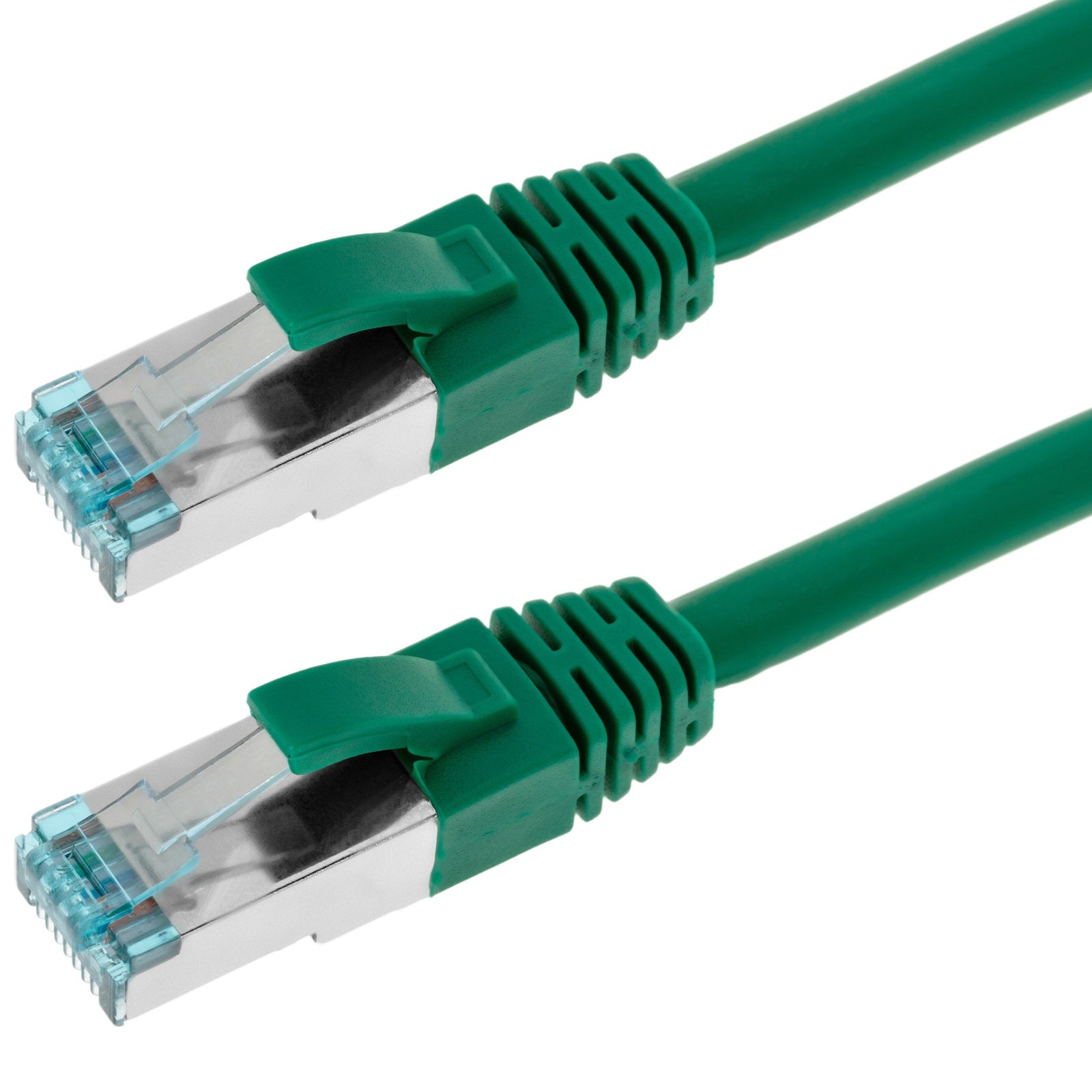 Cable ethernet SFTP verde RJ45 Categoría 7 de 50cm | Leroy Merlin