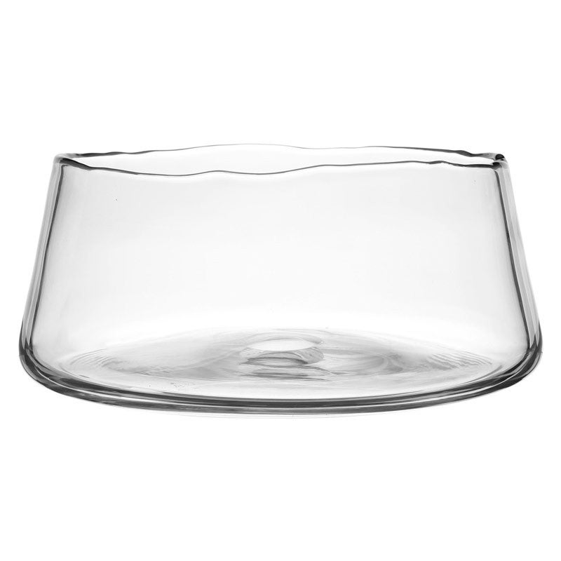 Vase bas verre Crestina 30x13cm | Leroy Merlin