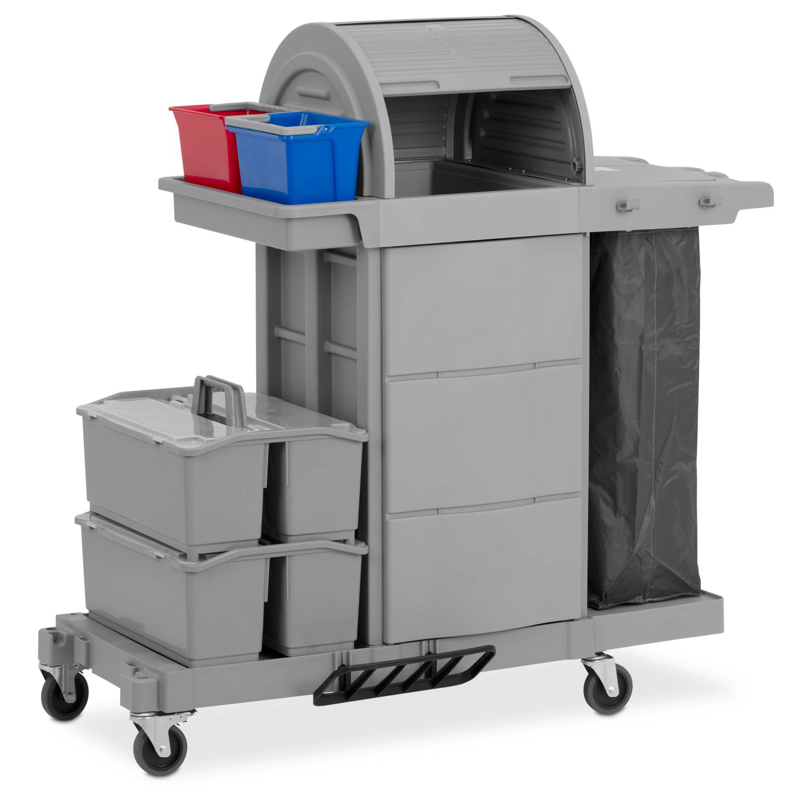 Carro de limpieza industrial - con bolsa para colada - compartimento ...
