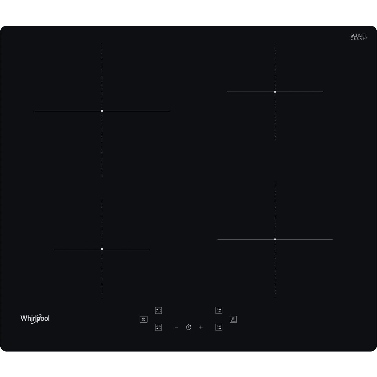 Plaque Induction Blanche Whirlpool
