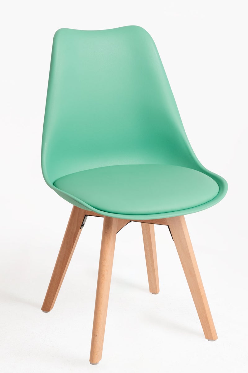 Pack 6 Sillas Synk Basic - Verde Jade | Leroy Merlin