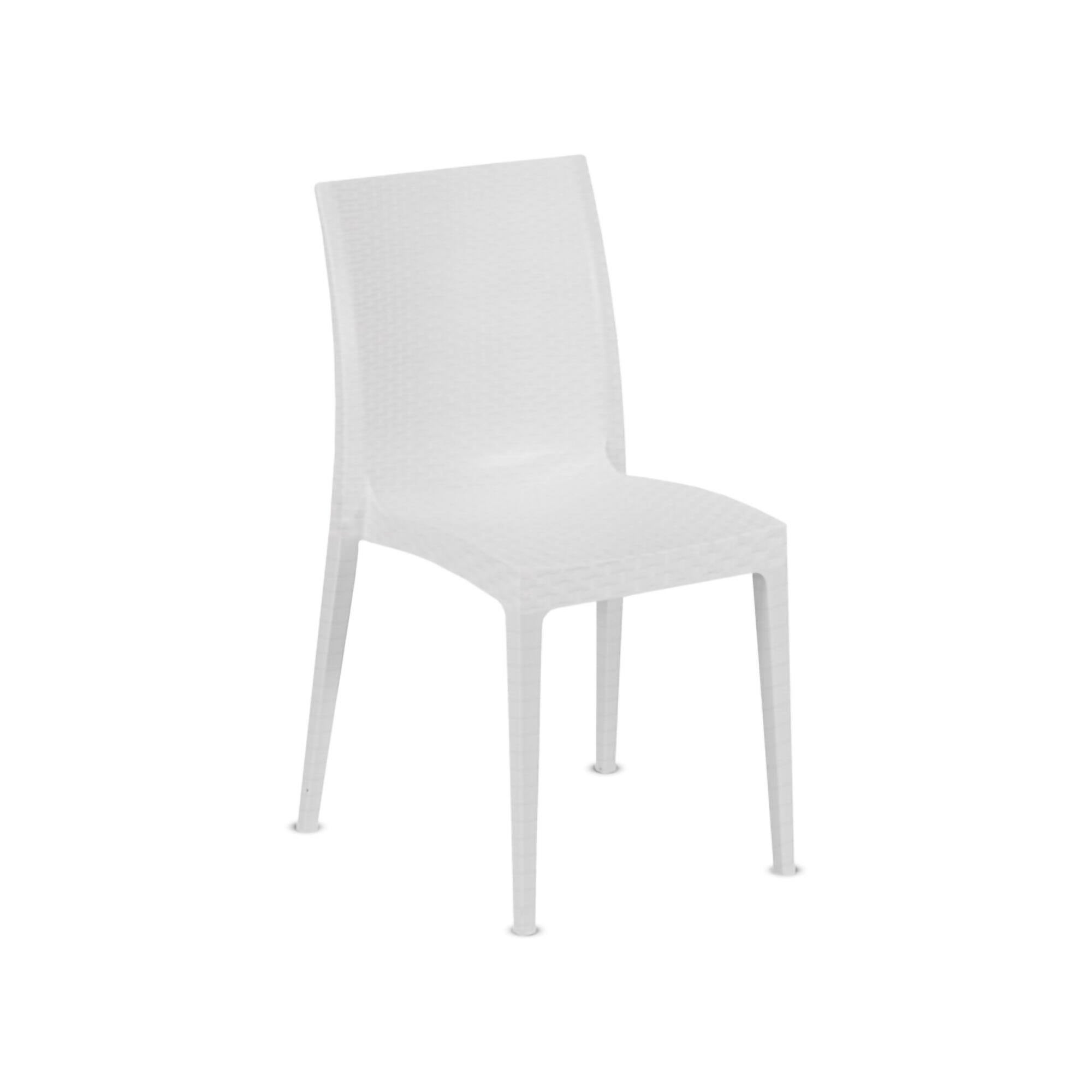 Sedia da esterno Ferla, Sedia outdoor salvaspazio, Impilabile e leggera ...