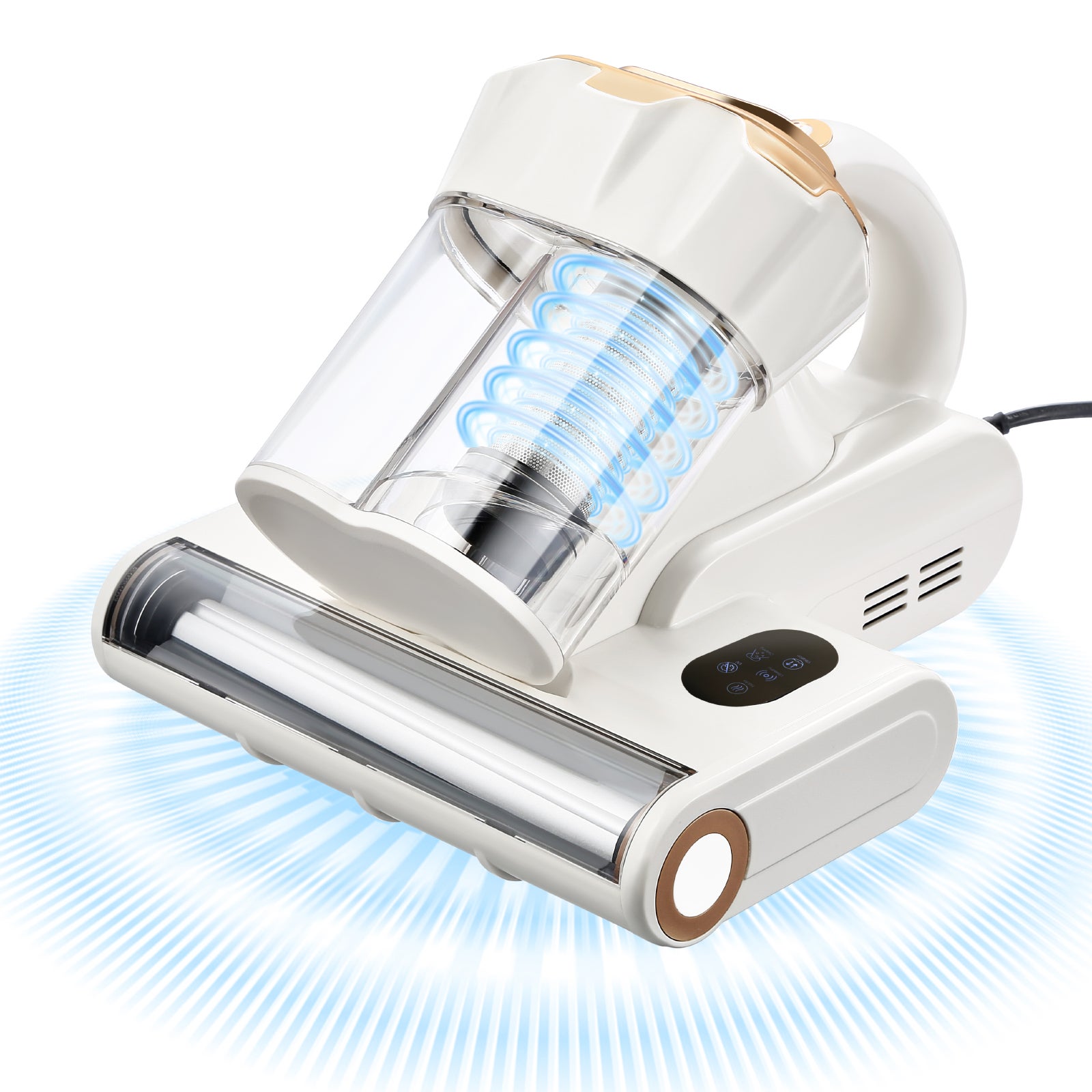 Aspirateur à Matelas VEVOR 550W, Aspiration 18 kPa, Double Bac à ...