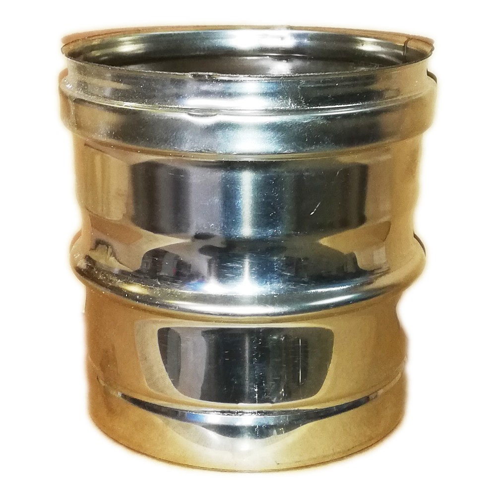 Raccordo da tubo arredo a tubo inox, diametro 130mm | Leroy Merlin