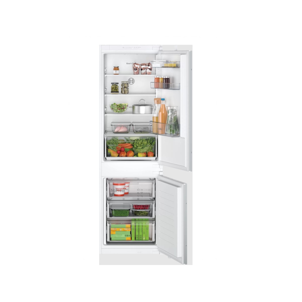 Bosch Serie 2 KIN86NSE0 frigorifero con congelatore Da incasso 260 L E ...