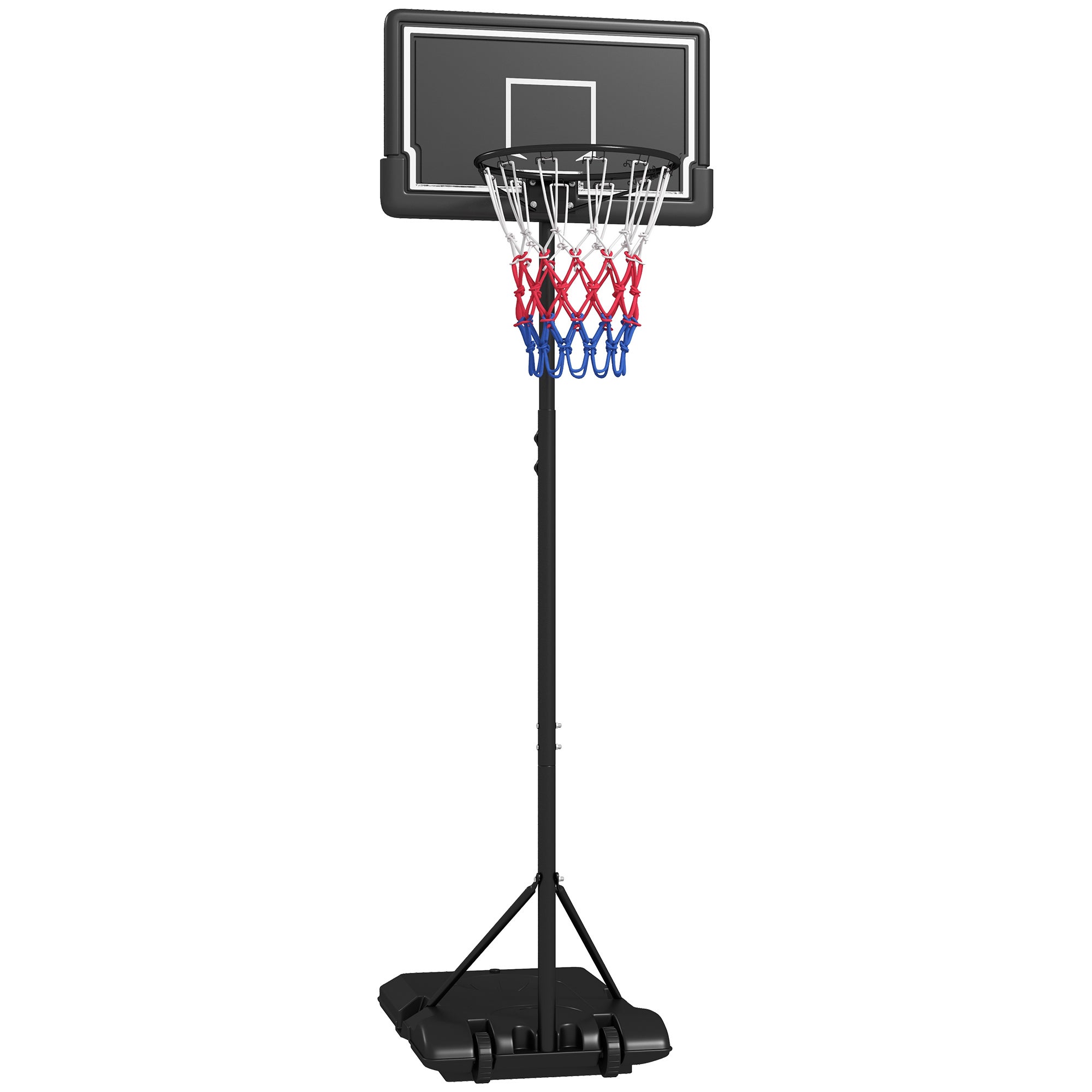 Canasta de baloncesto con soporte de 220-250 cm de altura regulable con ...