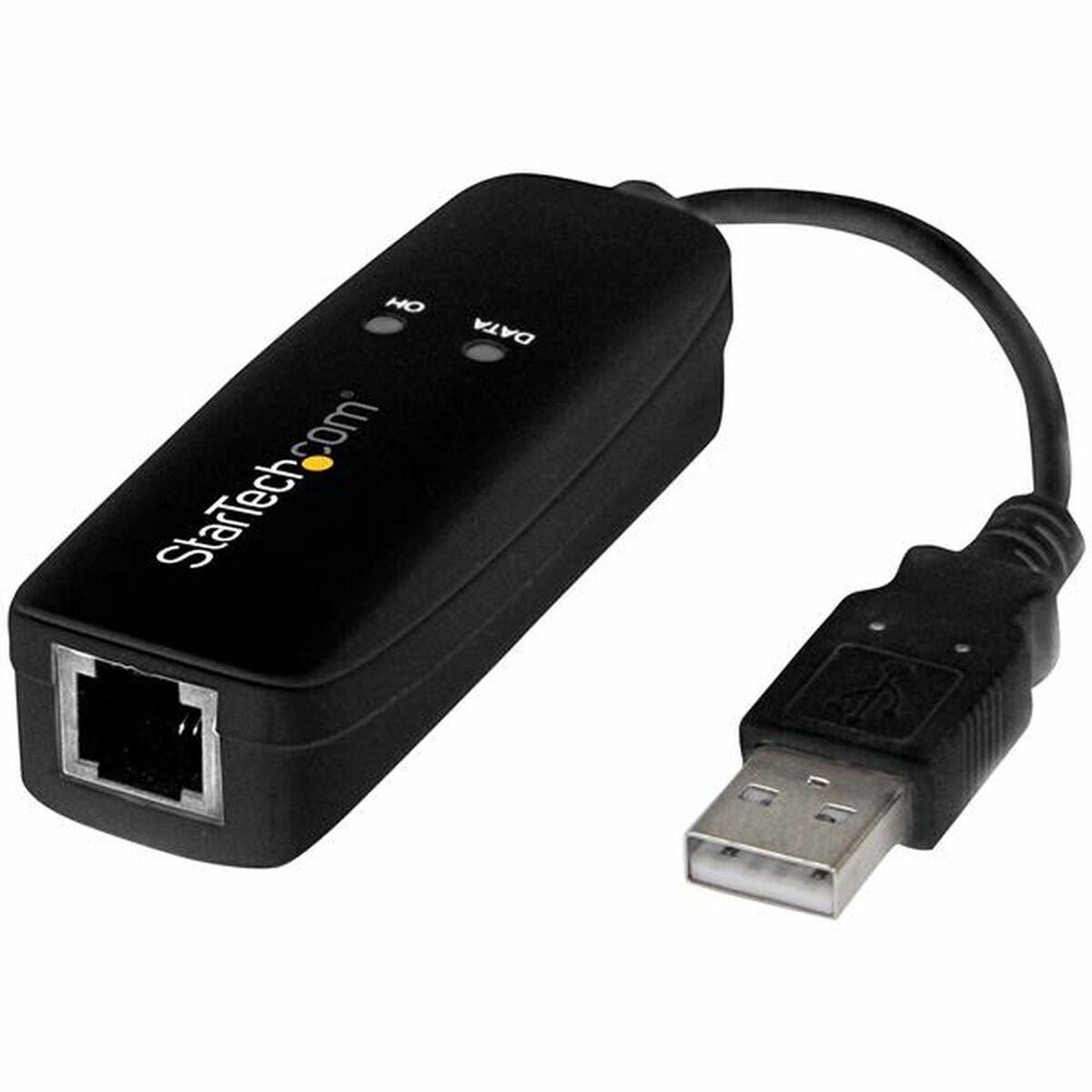 Adaptador USB Startech USB56KEMH2 RJ-11 Negro | Leroy Merlin