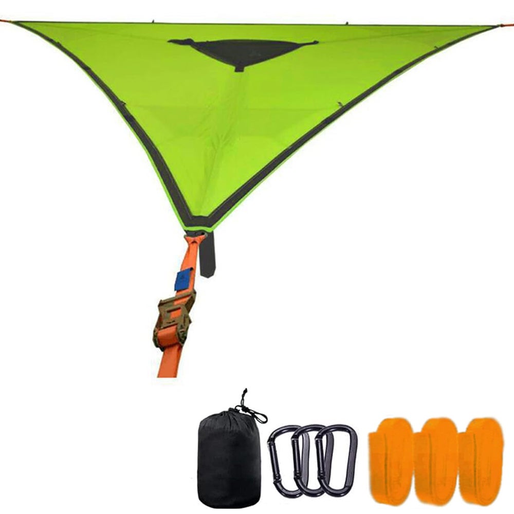Amaca triangolare, amaca portatile multi-persona, design a 3 punti, può ...