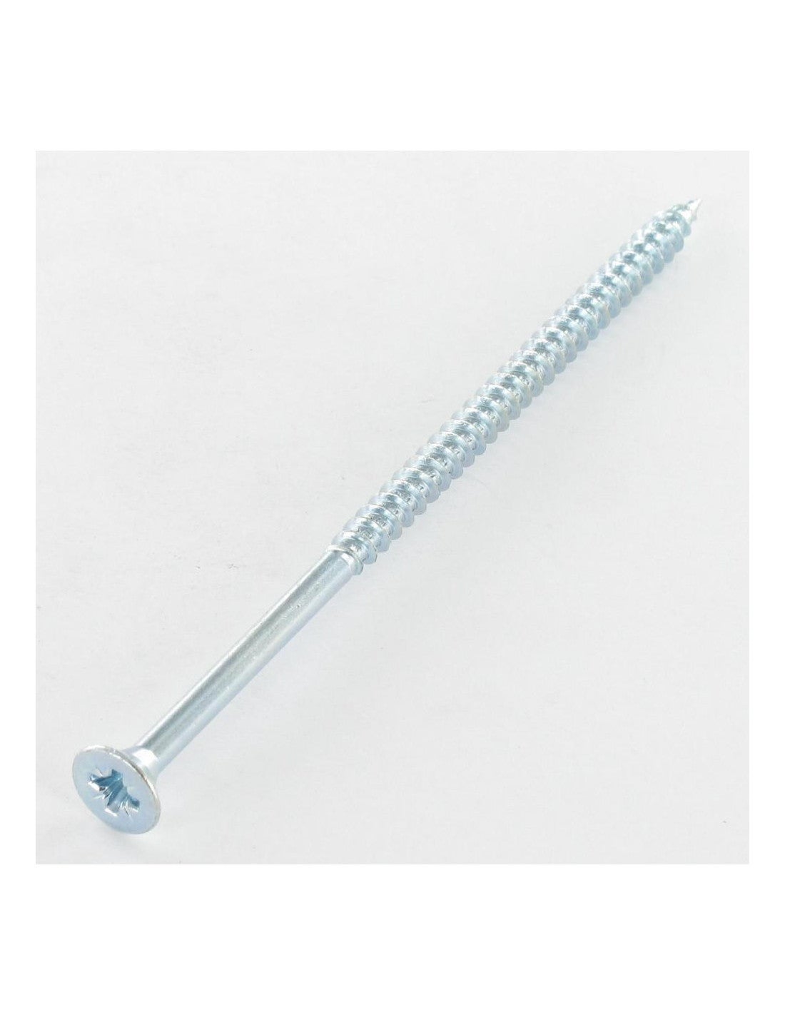 VBA Vis bois agglo Tête fraisée TF Pozi N°3 6X60 Filetage partiel Acier ...