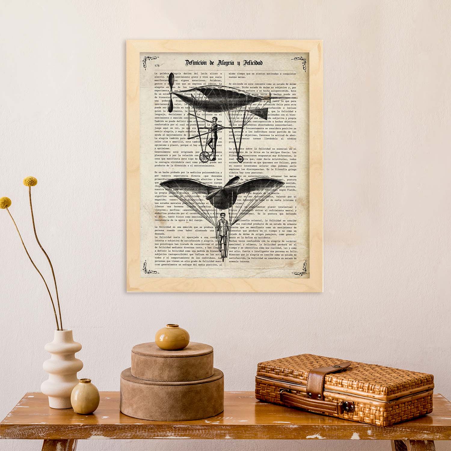 Affiche De La Machine Volante. Ballons Aérostatiques. Conception Avec ...