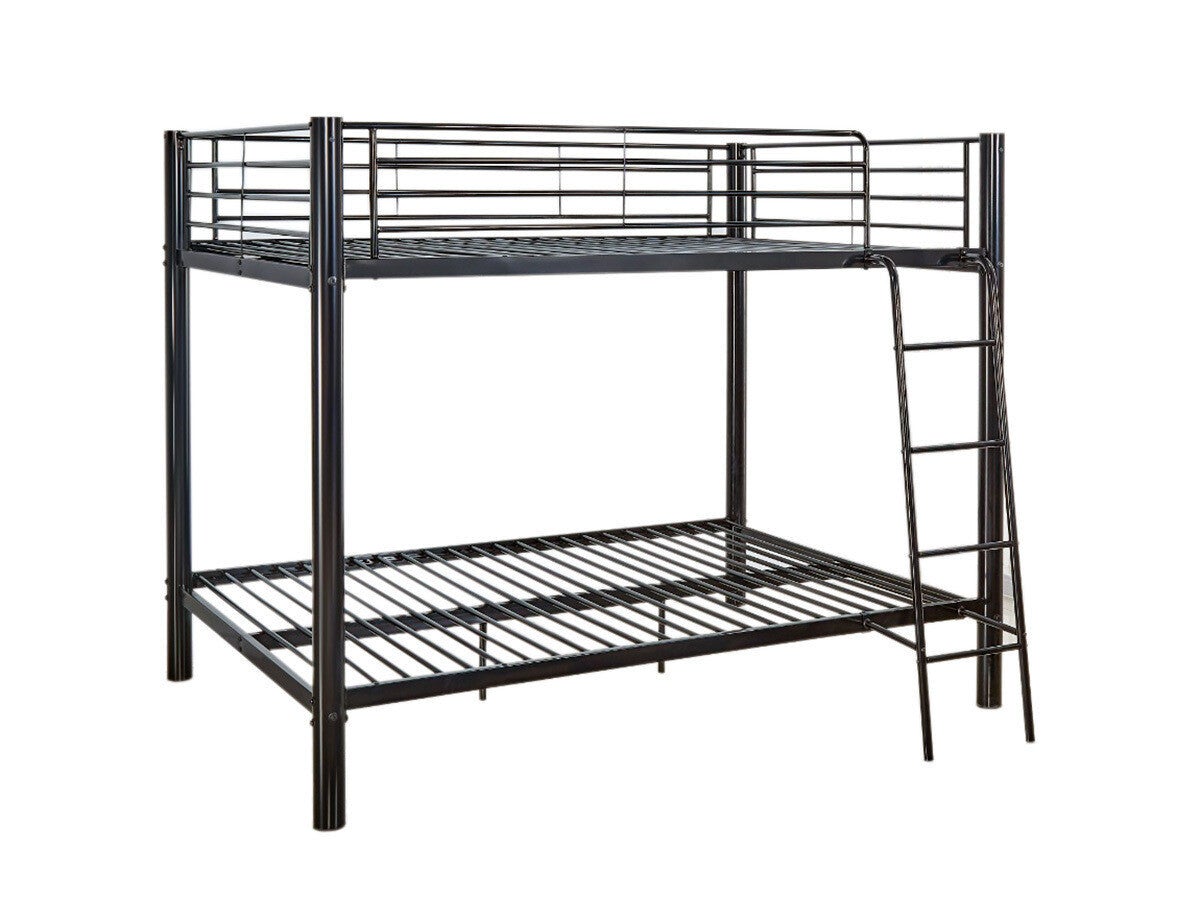 Litera de Matrimonio Doble Metalica 135cm Negro | Leroy Merlin